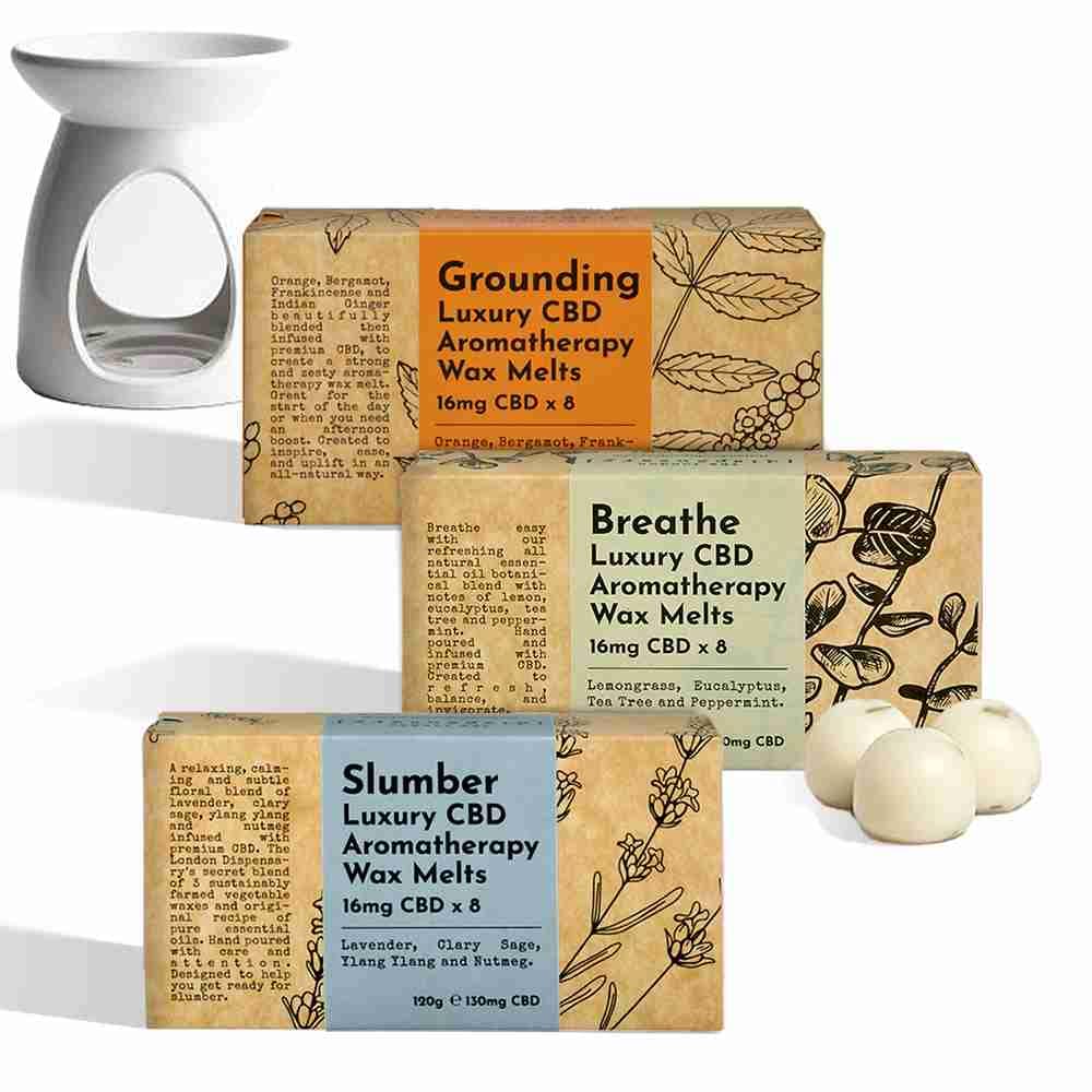 Wax Melt Gift Set Bundle W/ Burner | The London Dispensary